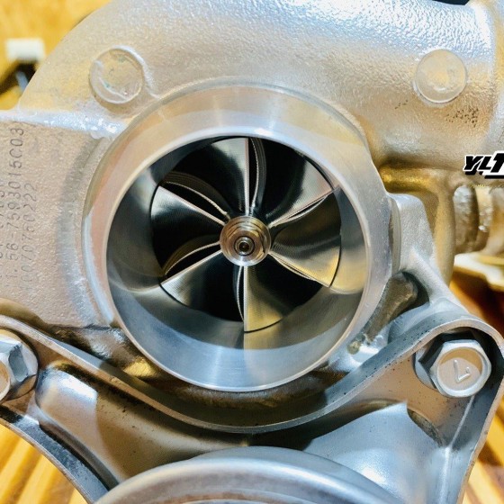 萬宇國際有限公司Yltech Performance - YL-TECH BMW 335 135 535 X6 X3 N54鍛造葉片 渦輪 ...